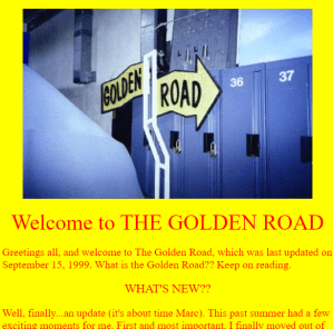 History of Golden-Road.net – Golden-Gallery.net